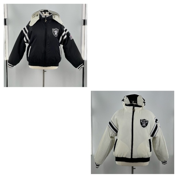 Pro Player | Jackets & Coats | Vintage Pro Player Raiders Reversible ...